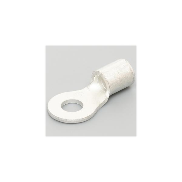 【仕様】 ●圧着端子接続が可能な器具に最適な、丸形1つ穴R8-5圧着端子です。 ●1袋50個入です。 ●丸形(R形) ●R8-5 ●寸法(mm):φd2 5.3・B 12.0・L 23.5・F 9.1・E 8.4・φD 7.1・φd 4.5...