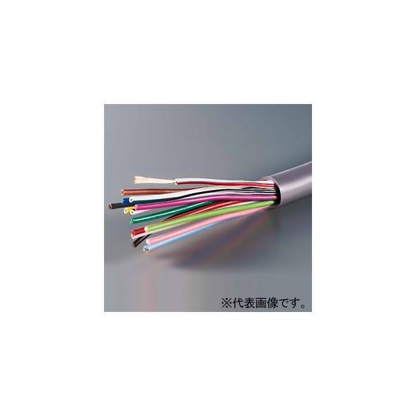 【仕様】 ●100V未満の電子機器等の伝送用として使用されます。 ●多心ケーブルは、制御用回路の配線に適しています。 ●軽量でしかも仕上外径が細く柔軟性がありますので、配線時の取り扱いが容易です。 ●線心の識別は、13心までを色分けとし14...