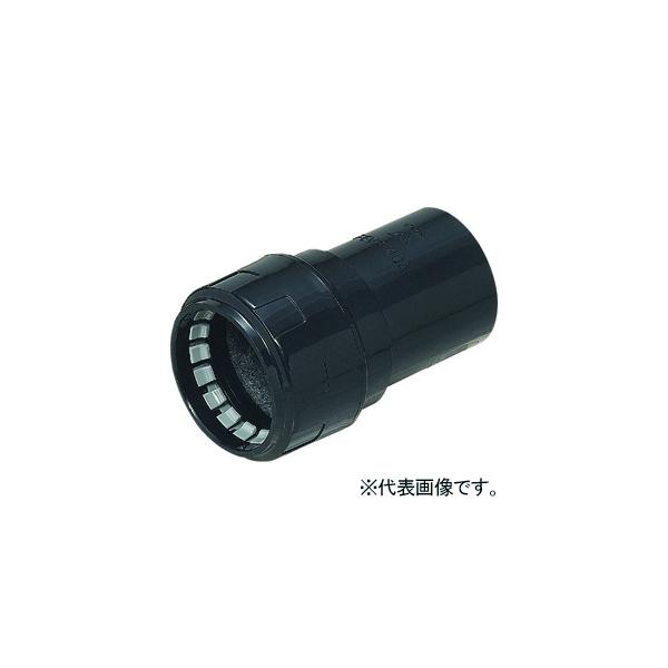 【仕様】 ●内部に張ってある水膨潤不織布により水の浸入を防ぎます。 ●難燃性 ●ミラレックスF⇔VE管(塩ビ管) ●適合管:ミラレックスF 40⇔VE管(VP) 42(40) ●寸法(mm):φD1 72・φD2 57・L 114 ●水膨潤...