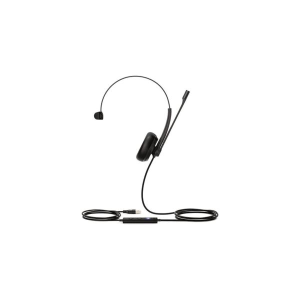 【仕様】 ●Yealink UH34 はクリアな音声を再現するプロフェッショナル有線ヘッドセットです。 ●ノイズスキャン機能を備えており、パッシブノイズキャンセリングはバックグラウンドノイズを低減でき、より豊かでクリアな会話を実現します。 ...