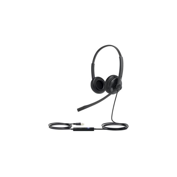 【仕様】 ●Yealink UH34 はクリアな音声を再現するプロフェッショナル有線ヘッドセットです。 ●ノイズスキャン機能を備えており、パッシブノイズキャンセリングはバックグラウンドノイズを低減でき、より豊かでクリアな会話を実現します。 ...