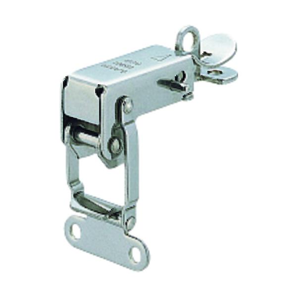 【仕様】●メーカー:スガツネ工業　●型番:STF-C64B　●商品名:STF-C64Bステンレス鋼製コーナーファスナー　●許容荷重:34kgf　●高さ:19mm　●材料・仕上:SUS304・バレル研磨　●ばねなし　●適応板厚14〜28mm　...