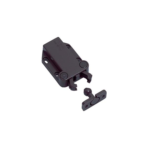 【仕様】●メーカー:スガツネ工業　●型番:MC-37F-BR　●商品名:MC-37F-BRプッシュラッチ　●色:ブラウン　●全長(mm):40　●保持力(N/kgf):78/8　●幅(mm):40　●厚さ(mm):16　●長さ(mm):57...