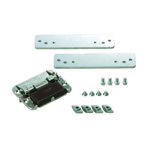 【仕様】●メーカー:スガツネ工業　●型番:ASCH75308　●商品名:センターヒンジアルミフレーム取付用セット