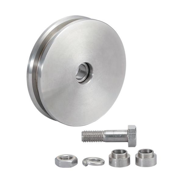 【仕様】●メーカー:スガツネ工業　●型番:JS310-75V　●商品名:JS310-75Vステンレス鋼製重量用戸車　●車輪径(mm):75　●車輪幅(mm):20　●車輪:V型　●材質:車輪:ステンレス鋼(SUS303)、ベアリング:ステン...