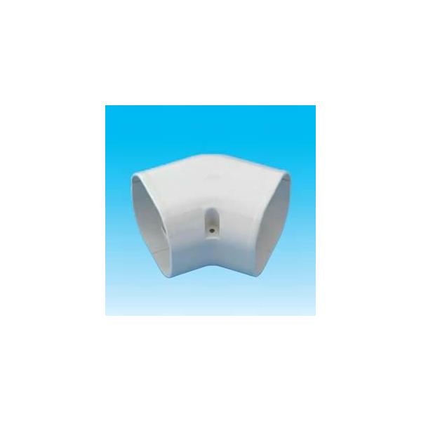 【仕様】●メーカー:因幡電工　●型番:LDKF70I　●商品名:スリムダクトLD コーナー平面45° 曲り 70タイプ アイボリー　●寸法:A-74.5mm/B-62mm/C:60.5mm　●材質:PVC　●色調:アイボリー エアコン 配管...