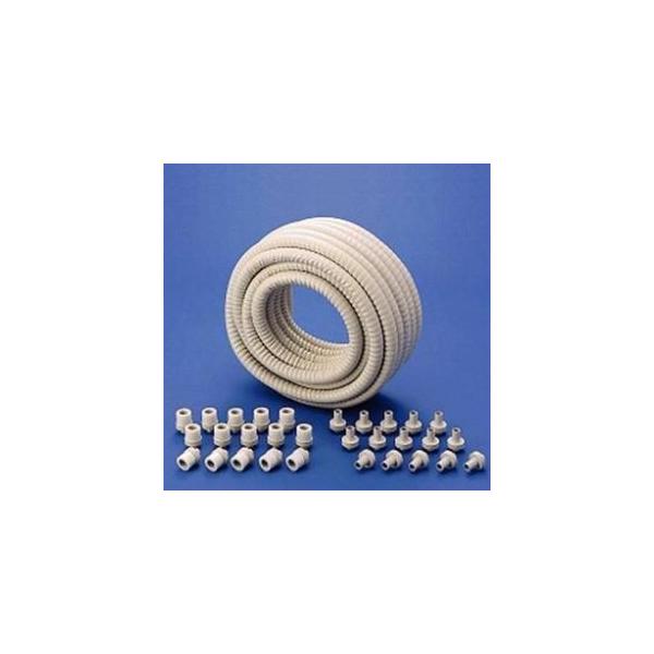 【特長】●使いやすい断熱ドレンホースをより使いやすくしました。　●よく使われる継手をセットした、お買い得仕様。　　【仕様】●メーカー:因幡電工　●型番:DSH14S　●商品名:断熱ドレンホースセット(ソフトタイプ)　【セット内容】　●断熱ド...