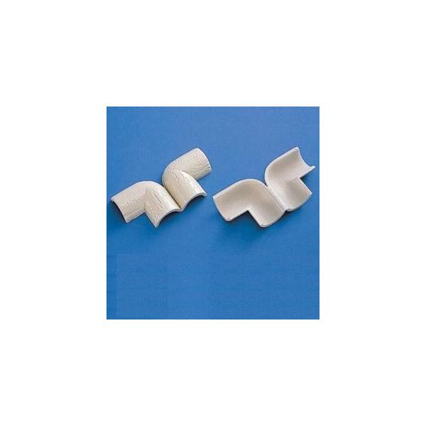 【特長】●エルボ90°(NDE)用の保温材です。　　【仕様】●メーカー:因幡電工　●型番:HEC40　●商品名:エルボ90°用保温材　●寸法(mm):A-57/B-69/L-116.5　●保温材厚(mm):6　●色調:アイボリー　●材質:P...