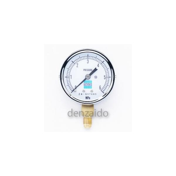 【特長】　●新冷媒の気密試験対応の多目的ゲージです。　●必要に応じて検査成績書、校正証明書、トレサビリティも取得可能です(別途費用)。　　【仕様】　●メーカー:タスコ　●型番:TA140LF60　●商品名:68Φフレアタイプ圧力計　●圧力範...