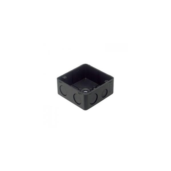 【仕様】●メーカー:パナソニック　●型番:DM4754K　●商品名:【ケース販売特価 50個セット】中型四角アウトレットボックス　●3分スタット付き　●種類:中深型　●カラー:ブラック(マンセル記号N-1)　●寸法(mm):H54.0×W1...