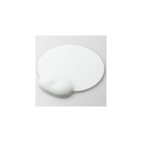 【仕様】●メーカー:ELECOM　●型番:MPDG01WH　●商品名:マウスパッド　●dimp gel　●リストレスト一体型　●カラー:ホワイト　●材質:　・表面:ポリウレタン合成皮革　・裏面:ポリウレタン　・ハンドレスト内部:合成ゴム　●...