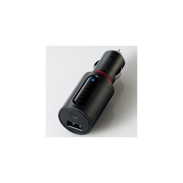 【仕様】●メーカー:ELECOM　●型番:LAT-FMBT02BK　●商品名:Bluetooth&amp;reg;FMトランスミッター ●使用電源:アクセサリソケット ●定格入力電圧(V):DC12/24 ●充電端子:USB Type-Aメ...