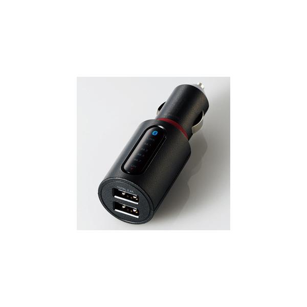 【仕様】●メーカー:ELECOM　●型番:LAT-FMBT03BK　●商品名:Bluetooth&amp;reg;FMトランスミッター ●使用電源:アクセサリソケット ●定格入力電圧(V):DC12/24 ●充電端子:USB Type-Aメ...