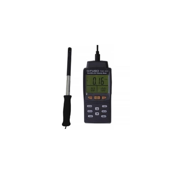 【仕様】 ●0.01m/sから測定できる高精度な風速計。 ●風速・温度・風量測定が可能。 ●伸縮式フレキシブルプローブなので先端が自由自在に曲がります。高所測定も可能。 ●大型ディスプレー60×47mmで見やすい。 ●測定方式:風速 白金測...