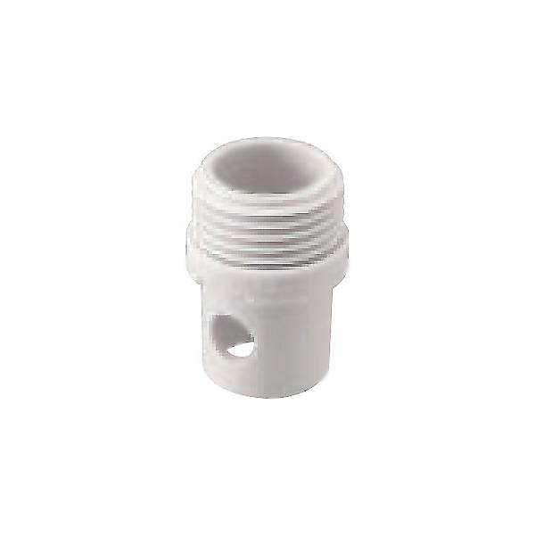 【仕様】 ●ステンフレキ(13A)を配管する場合に使用します。 ●貯湯ユニット間接排水アダプター用 ●ねじ:1/2 ●耐熱温度(℃):90