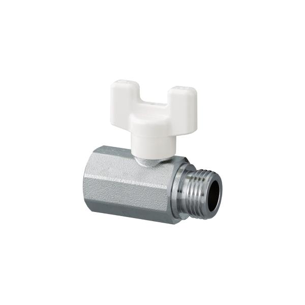 【仕様】 ●エコキュートなど給湯器配管にも便利。 ●ワンタッチ着脱式ハンドル。 ●AE3-13M-S、AE3-20M-Sは日本水道協会認証登録品 ●呼び径:Rc1/2 ●呼び径:G1/2 ●使用温度範囲[℃]:-15〜100 ●最高許容圧力...