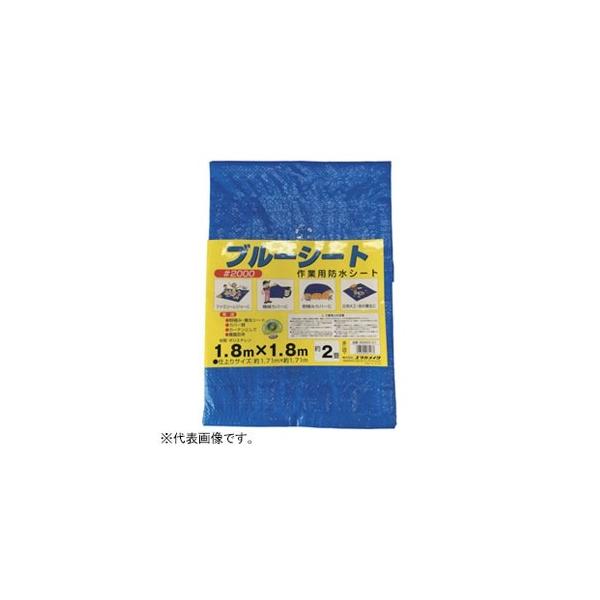 【仕様】●メーカー:ユタカメイク　●型番:BS2005　●商品名:ブルーシート　●番手(#):2000　●薄手タイプ　●短期使用タイプ　●使用目安:約3〜6ヶ月(目安)　●目安の大きさ:6畳　●仕上サイズ(m):2.57×3.44　●規格サ...