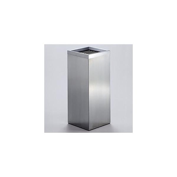 【仕様】●メーカー:テラモト　●型番:SU-290-525-0　●商品名:灰皿　●角型　●容量(L):約4.5　●底ゴム付　●サイズ(mm):本体　約□250×H600、受皿　約□228×H120　●質量(kg):約12.4　●材質:ステン...