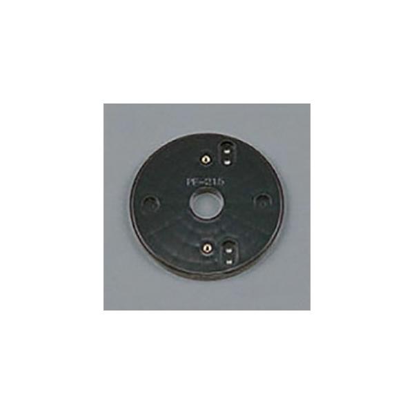 【仕様】●メーカー:オーデリック　●型番:PF215B　●商品名:樹脂絶縁台　●丸形タイプ　●サイズ(mm):巾φ110×出7　●材質:樹脂　●色:黒