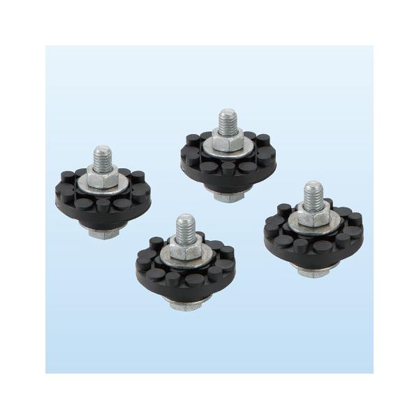 【仕様】●メーカー:日晴金属　●型番:CE-HBZ　●商品名:本体固定ボルトセット　●クーラーキヤッチャー・goシリーズ　●ボルトサイズ(mm):M8×35　●重量(kg):0.2　●仕上:溶融亜鉛メッキ　●1セット4個入　●適用製品:　・...