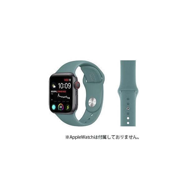 【仕様】●メーカー:VPG　●型番:AWSI02GR　●商品名:シリコンAppleWatchバンド　●素材:シリコン　●対応:AppleWatch 42-44mm　●カラー:グリーン