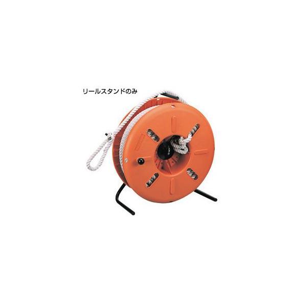 【特長】●あらゆる現場用ロープの巻き取り引き出しに。　●ロープリールスタンドのみ。　　【仕様】●メーカー:ジェフコム　●型番:FR440　●商品名:ロープリール スタンド　●サイズ(mm):幅440×奥行230×高さ510　●質量:1.65kg