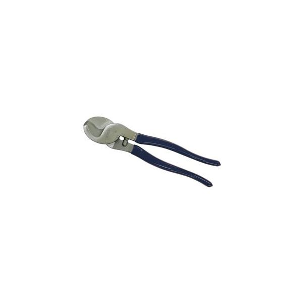 【特長】●銅線専用の小型ケーブルカッター。切れ味抜群。　●銅線専用。　●ペンチサック(別売)に収納可能。　　【仕様】●メーカー:ジェフコム　●型番:DC60Z　●商品名:ケーブルカッター　●切断能力:IV-60m　●全長:237mm　●質量...