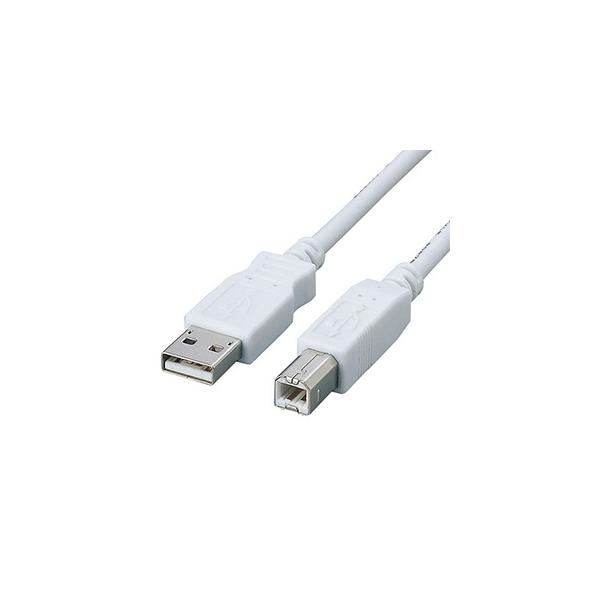 【仕様】●メーカー:ELECOM　●型番:USB2FS15　●商品名:フェライトコア内蔵USB2.0ケーブル　●コネクタ形状:USB(A)オス-USB(B)オス　●対応転送速度(Mbps):480　●ツイストペアケーブル(通信線):○　●フ...