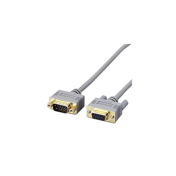【仕様】●メーカー:ELECOM　●型番:C232NE9　●商品名:RS-232C延長ケーブル　●スリムコネクタタイプ　●コネクタ形状:D-Sub9ピンメス-D-Sub9ピンオス　・D-Sub9ピンメス:DOS/Vパソコン、PC98-NXパ...