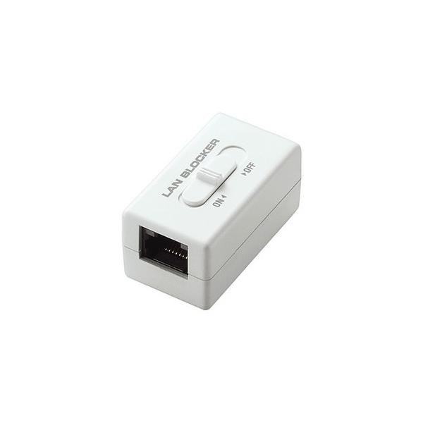 【仕様】●メーカー:ELECOM　●型番:LDDATABLOCK01　●商品名:RJ-45中継コネクタ　●10BASE-T/100BASE-TX対応　●適用回線:CAT5、CAT5E、CAT6(ただし10・100BASE-TXのみ対応)　●...