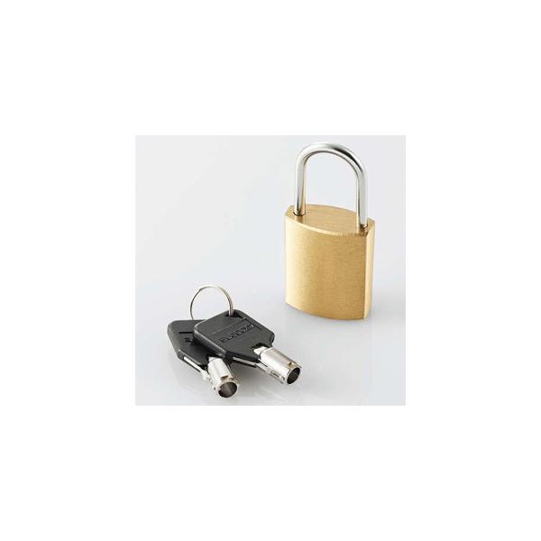 【仕様】●メーカー:ELECOM　●型番:ESL-NK02M　●商品名:南京錠 ●マスターキータイプ ●チューブラキータイプ ●南京錠寸法(mm):幅25×奥行13.2×高さ55.2(フック太さ 3.2) ●重量(g):約62 ●材質:南京...