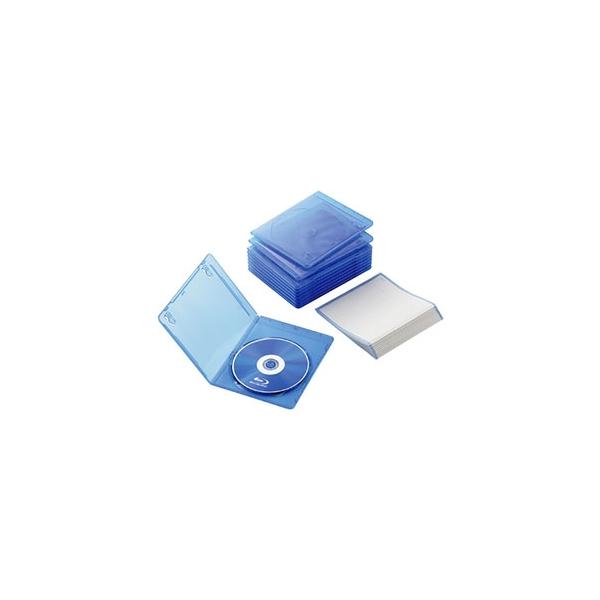 【仕様】●メーカー:ELECOM　●型番:CCDBLUS110CBU　●商品名:Blu-rayディスクケース　●スリムタイプ　●収容メディア:Blu-ray Disc、DVD、CD　●収容枚数(ケース1枚あたり):1　●材質:ポリプロピレン...