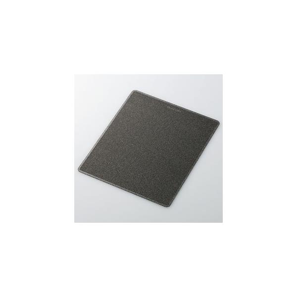 【仕様】●メーカー:ELECOM　●型番:MP108BK　●商品名:マウスパッド　●レーザーマウス用　●カラー:ブラックメタリック　●材質:　・基材:PET　・表面:UV樹脂　・裏面:オレフィン系シート　●サイズ(mm):　・外形寸法:幅1...