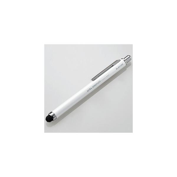 【仕様】●メーカー:ELECOM　●型番:P-TPCNWH　●商品名:タッチペン