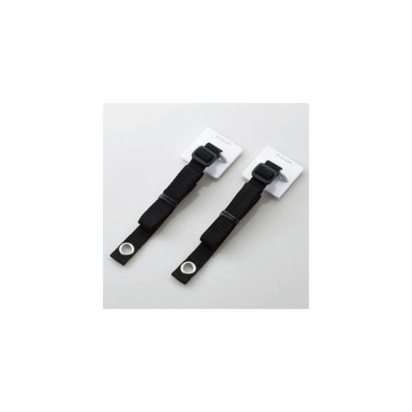 【仕様】●メーカー:ELECOM　●型番:TS006N　●商品名:耐震ベルト　●TS-Nシリーズ　●ネジどめタイプ　●耐荷重(垂直引張強度)(kg):約50　●対応画面サイズ:〜75V型　●材質:　・ベルト:ポリプロピレン　・固定部:ポリカ...