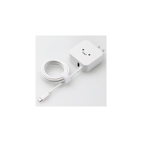 【仕様】●メーカー:ELECOM　●型番:MPA-ACM01WF　●商品名:AC充電器 ●microUSBケーブル一体型 ●高出力・急速充電タイプ ●カラー:ホワイトフェイス ●対応機種:USB micro-BコネクタまたはUSB Type...