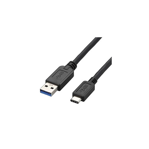 【仕様】●メーカー:ELECOM　●型番:USB3AC05BK　●商品名:USB3.1ケーブル　●規格:USB3.1規格準拠　●コネクタ形状:USB3.1(Standard-A)オス-USB TypeCオス　●対応転送速度(Gbps):最大...