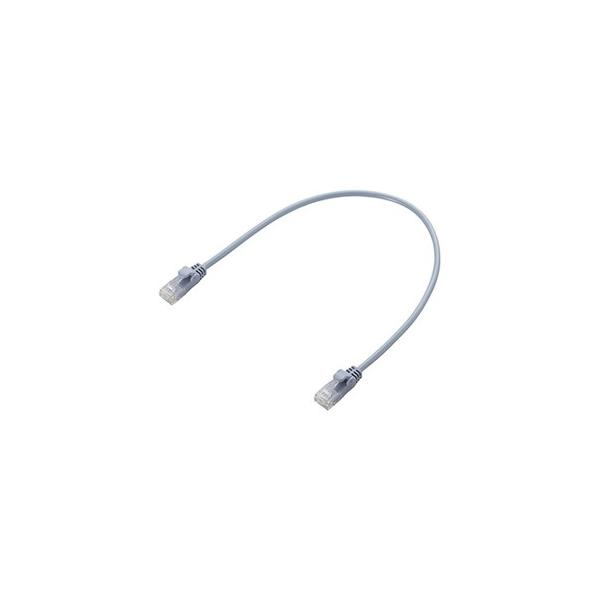【仕様】●メーカー:ELECOM　●型番:LDGPYBU03　●商品名:LANケーブル　●ソフトタイプ　●インターフェイス:RJ-45コネクター　●規格:CAT6準拠(10BASE-T/100BASE-TX/1000BASE-T/1000B...