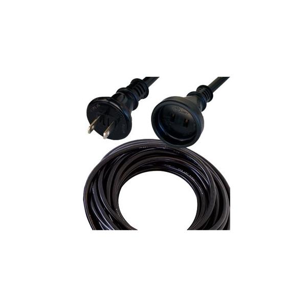 【仕様】●メーカー:正和電工　●型番:WP5BK　●商品名:防雨型延長コード　●条長(m):5　●2芯タイプ　●防雨型　●電線サイズ:S-VCT2C×1.25&amp;#13215;　●定格:125V-15A　●中子入りプラグ　●カラー:黒...