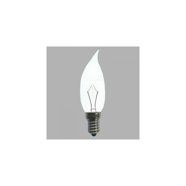 【特長】　●主にヨーロッパの器具に付いている電球。日本では珍しい電球です。　　【仕様】　●メーカー:アサヒ　●型番:マガリC32E14D100110V40WC　●商品名:シャンデリア球　●ガラス球　・仕上:クリヤー曲がり　・径(mm):32...