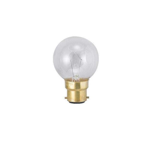 【特長】　●主にヨーロッパの器具に付いている電球。日本では珍しい電球です。　　【仕様】　●メーカー:アサヒ　●型番:G50B22D100110V60WC　●商品名:ボールランプ　●ガラス球　・仕上:クリヤー　・径(mm):50　●全長(mm...