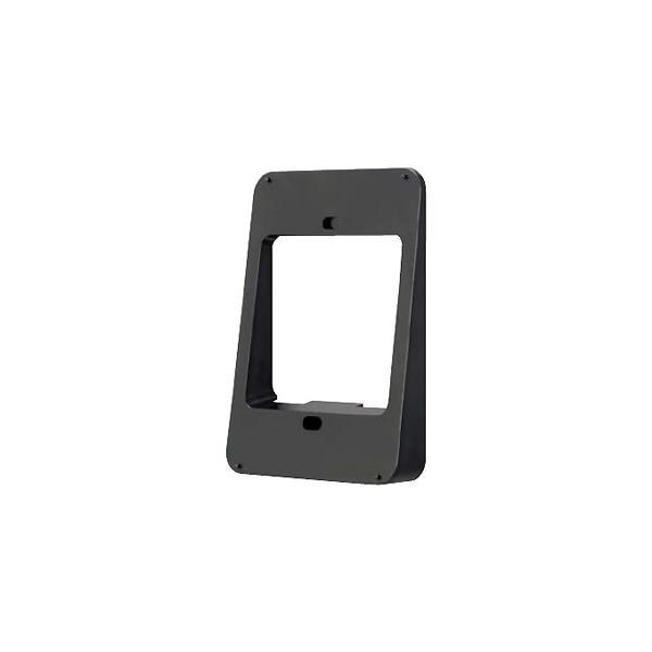 【仕様】 ●カメラ付玄関子機の映る範囲を上に8°調整します。 ●上下 ●角度8°上調整用 ●形状:壁取付型 ●適合ボックス:JIS1個用スイッチボックス用 ●材質:難焼性PC+ABS樹脂 ●質量(g):約35 ●色調:フラルネブラック ●対...