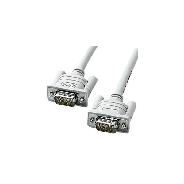 【仕様】●メーカー:サンワサプライ　●型番:KBHD152K　●商品名:ディスプレイケーブル　●アナログRGB(VGA)ケーブル　●ケーブル長(m):2　●コネクタ形状:ミニD-sub(HD)15pinオス インチネジ(4-40)-ミニD-...