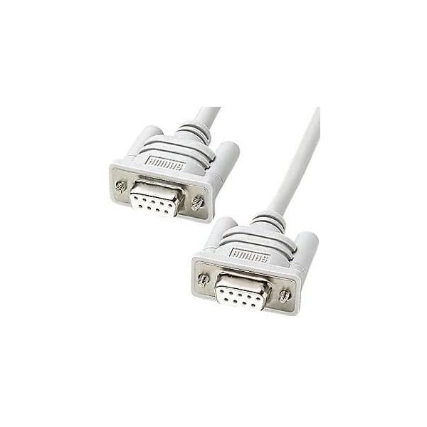 【仕様】●メーカー:サンワサプライ　●型番:KRS433XF2K　●商品名:RS-232Cケーブル　●モデム・TA用　●切替器用　●ケーブル長(m):2　●コネクタ形状:D-sub9pinメスインチネジ(4-40)-D-sub9pinメスイ...