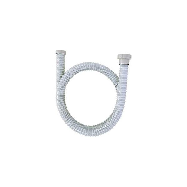 【仕様】●メーカー:カクダイ　●型番:45411　●商品名:流し台用ホース40　●ねじこみ式　●ナット固定式　●パッキン不要　●呼び径(mm):40　●取付ネジ:G1(1/2)　●ホース径(mm):内径30×外径34　●長さL(mm):10...