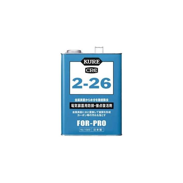 【仕様】●メーカー:呉工業　●型番:NO1022　●商品名:防錆・接点復活剤　●缶タイプ　●使用温度範囲(℃):-20〜70　●容量(L):3.785　●色:淡黄色　●質量(kg):3.5　●主成分:鉱物油、防錆剤、石油系溶剤　●生産国:日...