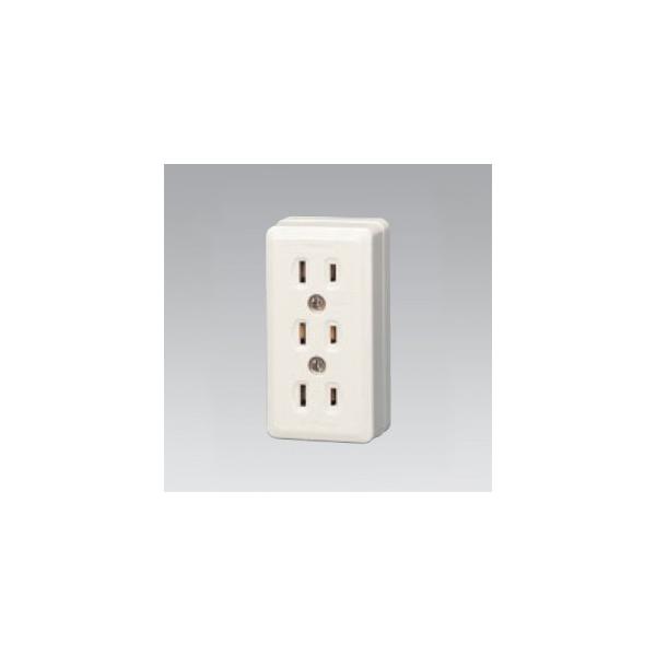 【仕様】　●メーカー:東芝　●型番:DC1133W　●商品名:角形トリプルコンセント　●定格電流(A):15　●定格電圧(V):125
