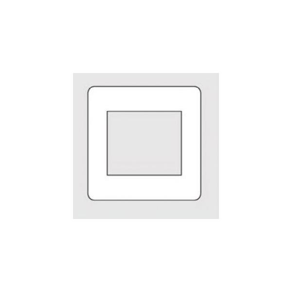 【特長】●壁埋込型に対応したプレートです。　　【仕様】●メーカー：パナソニック電工　●型番：WTF8500W　●商品名：コスモシリーズワイド21 2連接穴用コンセントプレート　●スクエア型