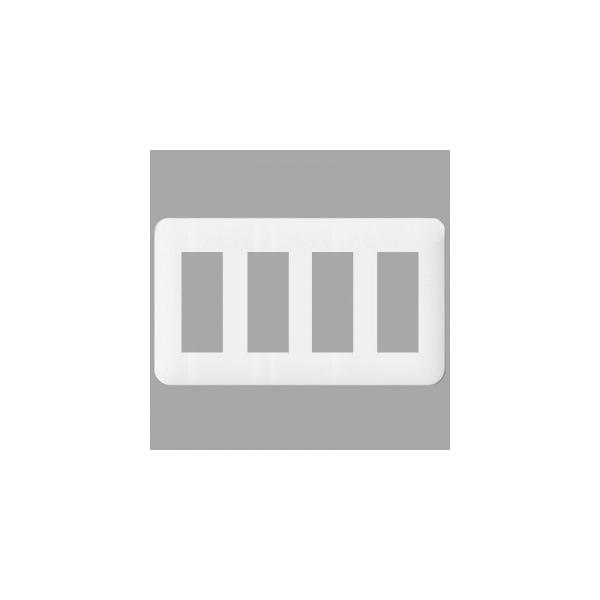 【仕様】　●メーカー:パナソニック　●型番:WTF7012W　●商品名:コンセントプレート　●コスモシリーズ ワイド21　●色:ホワイト　●コンセントプレート　●4連用　●12コ用　●ラウンド