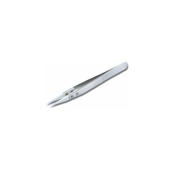 【仕様】●メーカー:エンジニア　●型番:PTZ51　●商品名:セラミックピンセット　●標準先細タイプ　●チップ耐熱温度(℃):1000　●先端サイズ(mm):0.5　●全長(mm):130　●幅(mm):10　●重量(g):20　●材質:本...